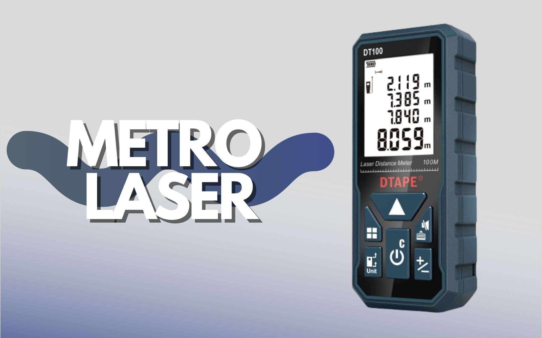 Metro laser: prendi le misure con facilità (-28%) - Aggiustatutto